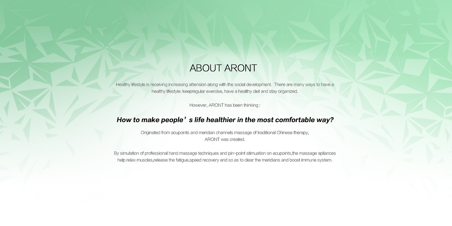 ARONT - MAKES LIFE BETTER – Aront